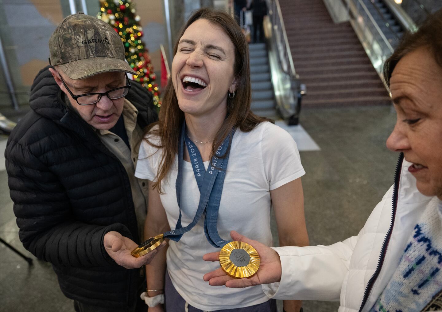 Homer cyclist Kristen Faulkner arrives home an Olympic champion ...