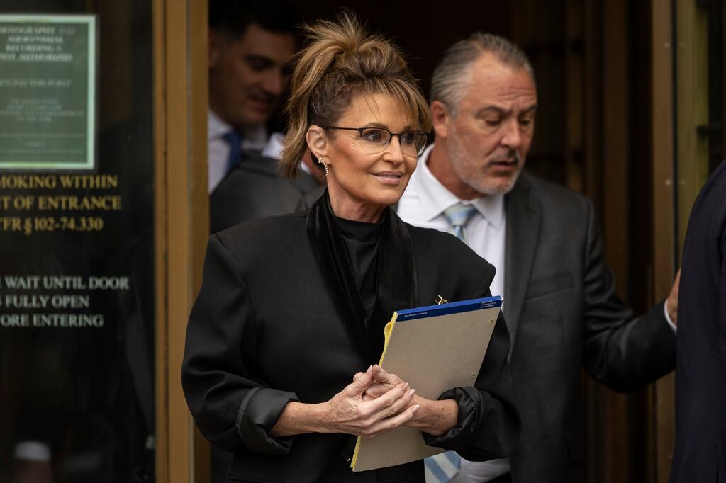 Sarah Palin makes libel claims against The New York Times to a new jury ...